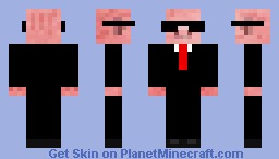 pig from FBI Minecraft Skin