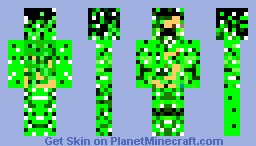 Infected Human Minecraft Skin