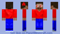 Red Eye Minecraft Skin