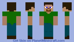 Cleaner Default Minecraft Skin