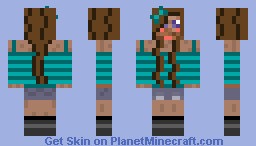 Stefanie (steve's girlfriend Minecraft Skin