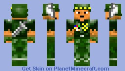 WW2 Army guy Minecraft Skin