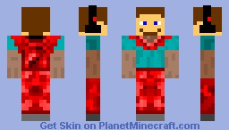 Happy headset Steve Minecraft Skin