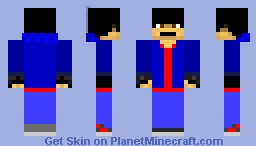 my dbz skin Minecraft Skin