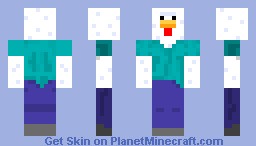 Chicken Steve Minecraft Skin