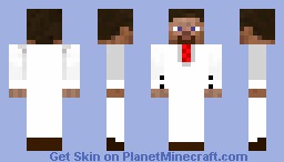 Minecraft guy in white tuxedo Minecraft Skin