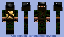 Marine Skin Minecraft Skin