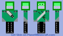 Assasin SlimeBot Minecraft Skin