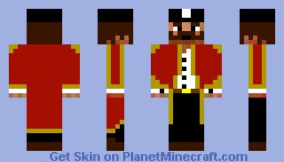 PIrate Captain Minecraft Skin