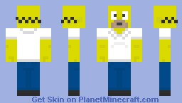 Homer Simpson Minecraft Skin