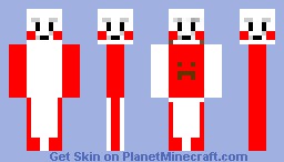smile face Minecraft Skin