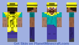 SUPA MINER Minecraft Skin