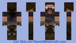 Badass Steve Minecraft Skin