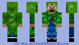 This Side Up Box Man Minecraft Skin