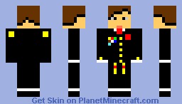 ship captain/ pilot Minecraft Skin