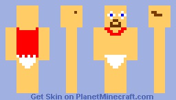 Captain Underpants Minecraft Skin