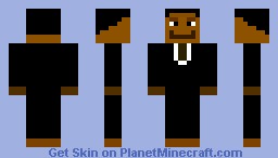 Barack Obama Minecraft Skin