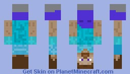 turned around Steve [LEGIT] Minecraft Skin