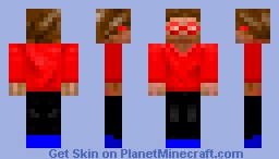 man with no mouth Minecraft Skin