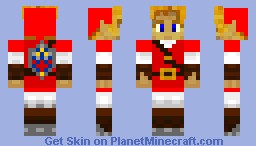 Link Red Tunic Minecraft Skin