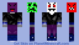 5 Face Minecraft Skin