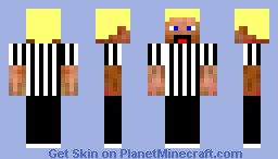 WWE referee Minecraft Skin