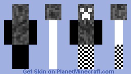 Dark creeper! Minecraft Skin