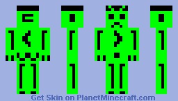 Green Alien Minecraft Skin
