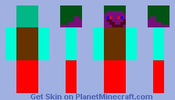colourful man Minecraft Skin