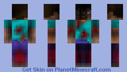 Burned Steve Minecraft Skin