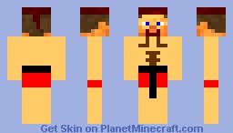 black belt karate Minecraft Skin