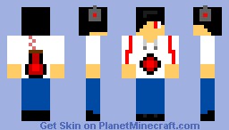 Red Boy-JACKET COLLECTION Minecraft Skin