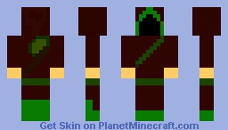 Emerald Assassin Minecraft Skin