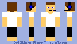 Lazy Gamer Minecraft Skin