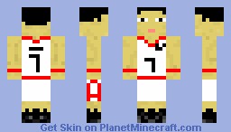 Jermeny Lin - Rockets Custom skin Minecraft Skin