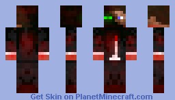 Enderman Suit Blood Minecraft Skin