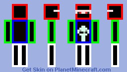 outline skin Minecraft Skin