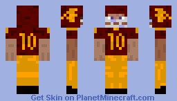 football player Minecraft Skin