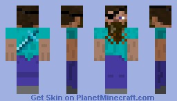 Old pirate fighter Minecraft Skin