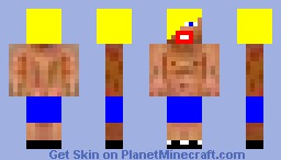 Surfer Dude Minecraft Skin