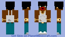 Carl Jhonson-Pimped (Cj) Minecraft Skin