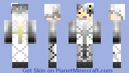 Humanised GLaDOS Minecraft Skin