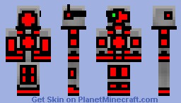 robot solder Minecraft Skin