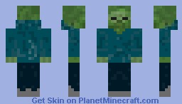 Hoodie Zombie Minecraft Skin