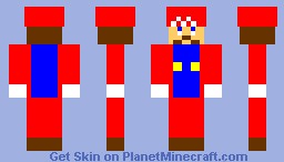 Mario Minecraft Skin