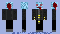 Formal snow monster. Minecraft Skin