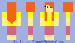 Sunrise Girl Minecraft Skin