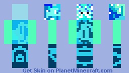 The Ice God Minecraft Skin