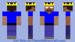 king skin Minecraft Skin