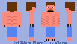 Super Strong Man Minecraft Skin